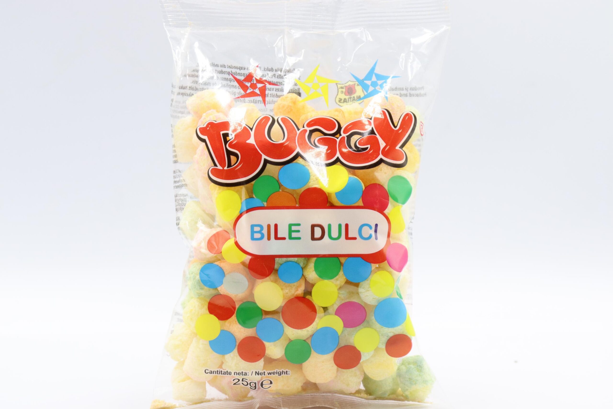 PUFULETI BILE DULCI 25G – Paco Supermarket | Acum și online!