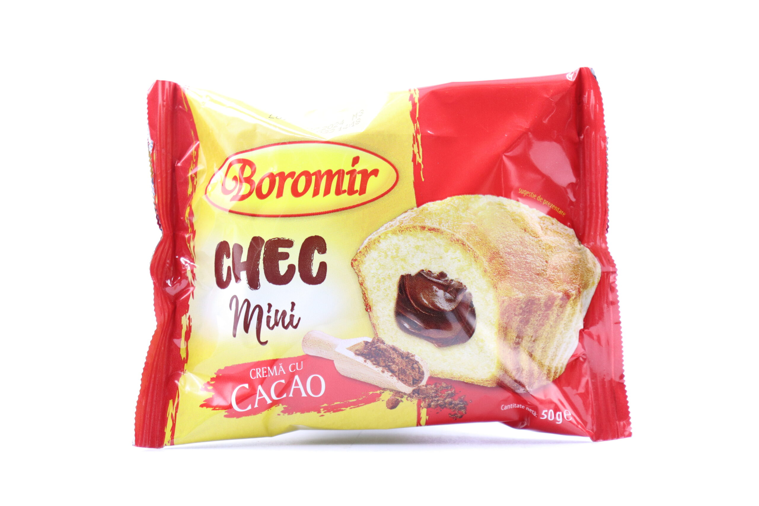 CHEC MINI CACAO 50G BOROMIR – Paco Supermarket | Acum și online!
